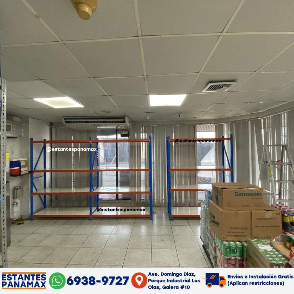 Rack para Bodega de Carga Liviana de 4 Niveles 250kg x Nivel PMX-1013 ...