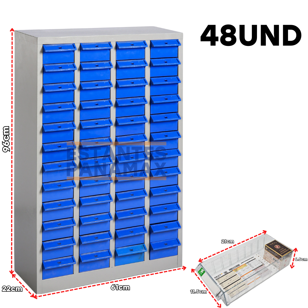 Organizadores o Bin Plásticos de Almacenamientos – Estantes Panamax
